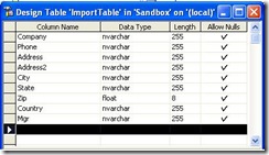 Importing data into SalesLogix using SQL DTS – Part 3 | Customer FX